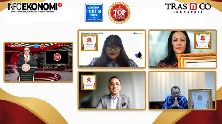 InfoEkonomi.ID Gelar Anugerah Penghargaan 4th Indonesia Top Digital PR ...